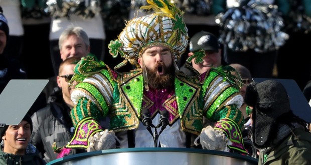 What’s the Story Behind Kelce’s Mummers Garb? | Philly Sports Jabronis
